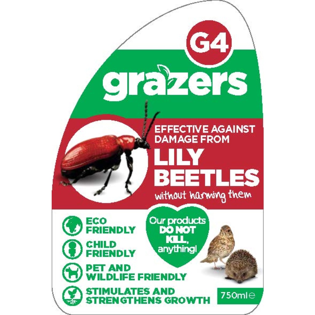 Grazers G4 RTU helps our plants to keep Red Lily Beetle away | Grazers