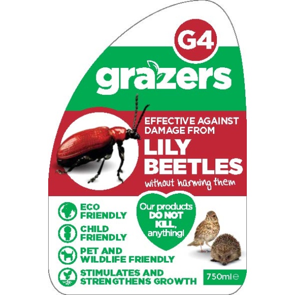 Grazers G4 RTU helps our plants to keep Red Lily Beetle away | Grazers