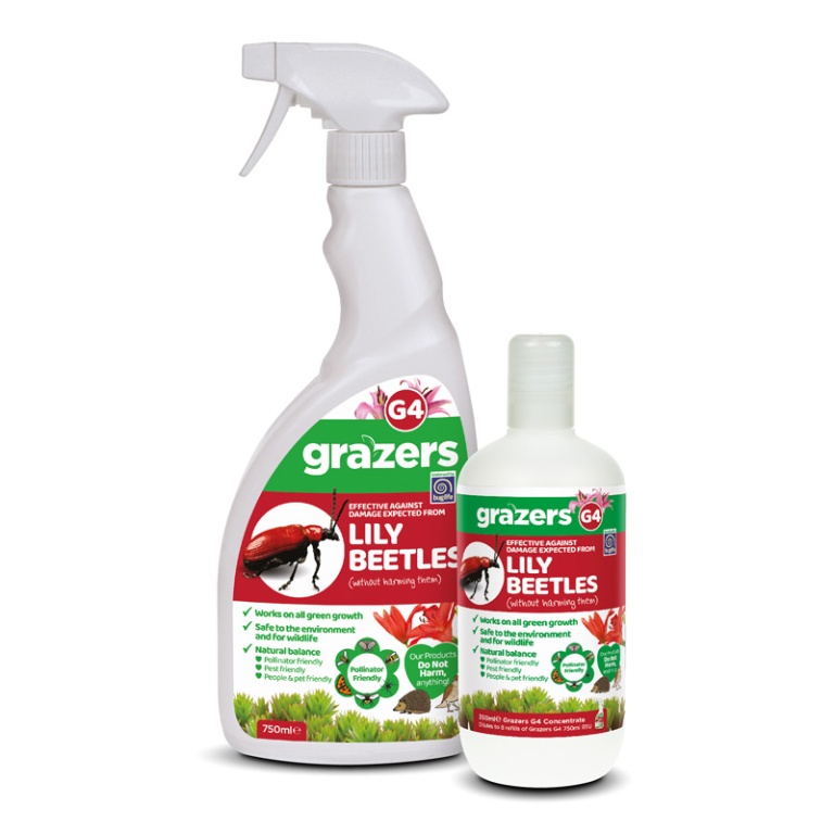 Grazers G2 (x 2) help garden plants keep slugs & snails away